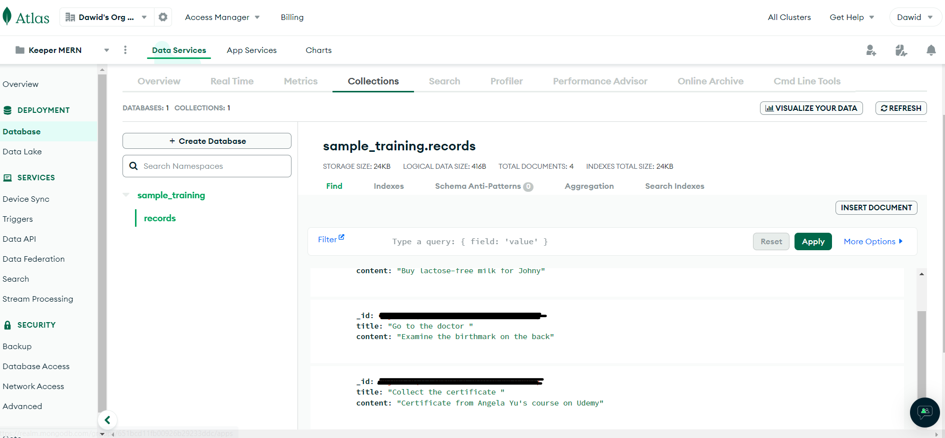 Github Dawidryskalakeeper Mern Stack Keeper Made Up Of The Stack Of Mongodb Express Js