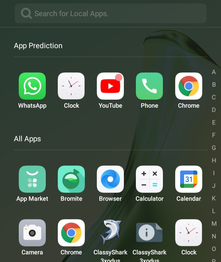 Sort apps by the first letter · Issue #106 · SimpleMobileTools/Simple-Launcher · GitHub