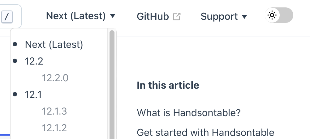Docs: Wrong style for DropdownLink elements on Safari 16 · Issue #10088 ...