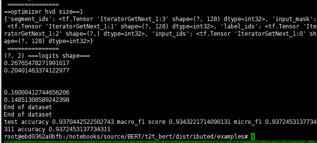 finetuning of Chinese-base model with distributed dl framework uber/horovod, got worse results ...