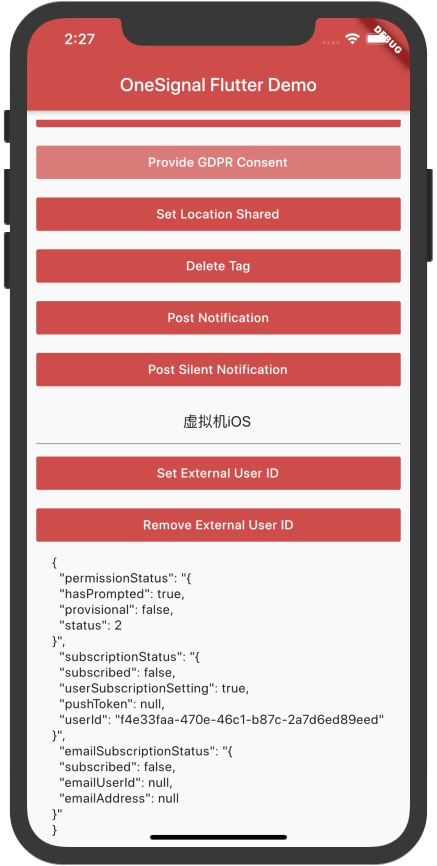 Subscription status is always false · Issue #202 · OneSignal/OneSignal-Flutter-SDK · GitHub