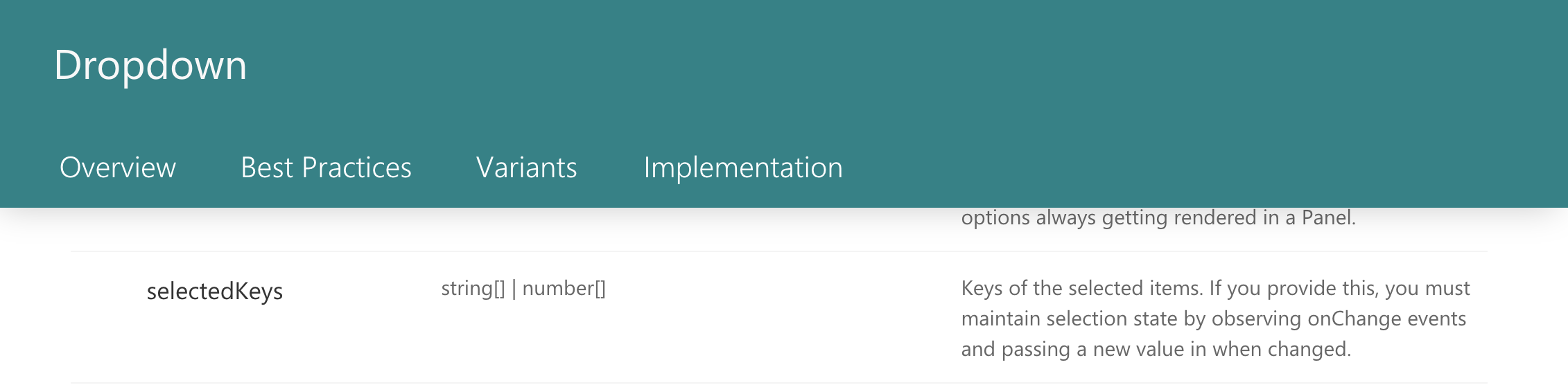 Documentation Update - React UI Fabric Dropdown Control · Issue #7819 · microsoft/fluentui · GitHub