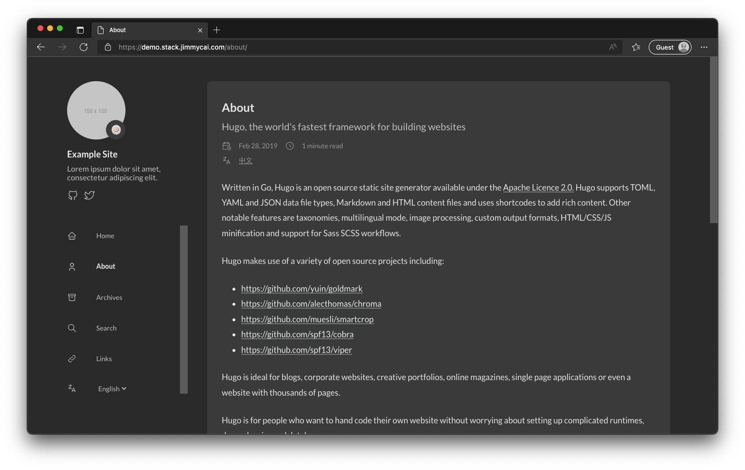 Layout different if no widgets · Issue #513 · CaiJimmy/hugo-theme-stack · GitHub