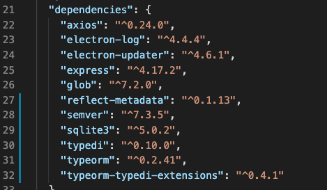 请问大大，我使用了typeORM，要用到装饰器，但是编译报错 · Issue #39 · umbrella22/electron-vite-template · GitHub