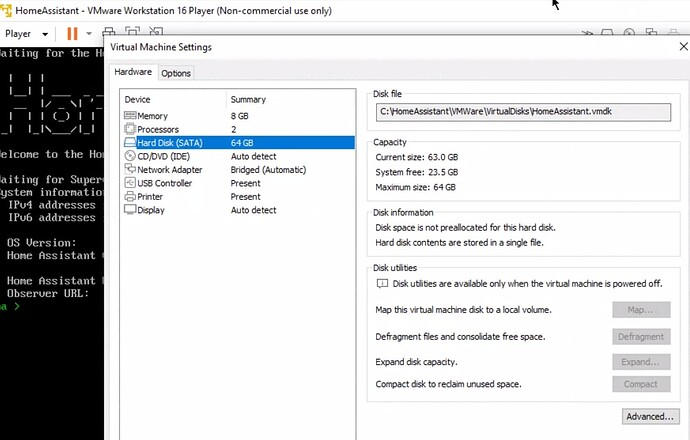 VMware: Disk space mysteriously being consumed · Issue #2857 · home-assistant/operating-system ...