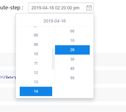 minute-step is incompatible with AM/PM format · Issue #280 · mengxiong10/vue2-datepicker · GitHub