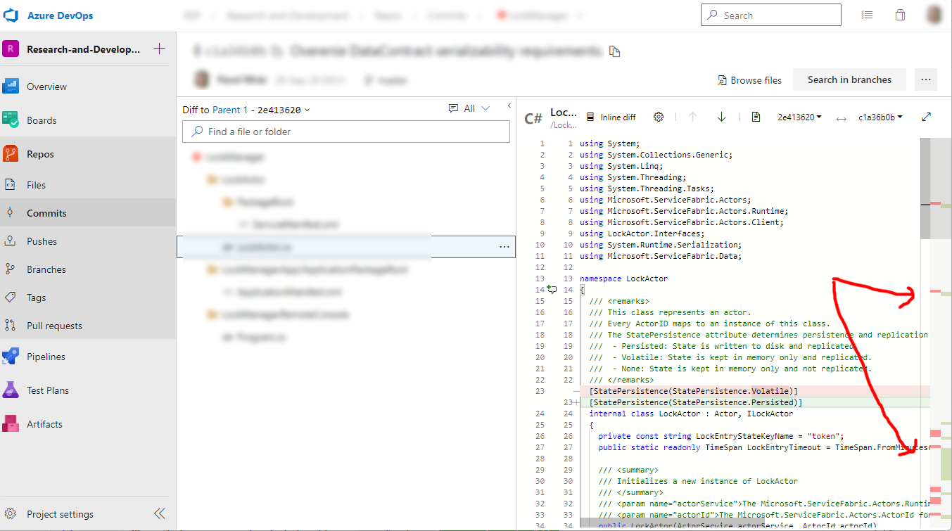 Visual diffs indication on scrollbar in Diffs window · Issue #9825 · gitextensions/gitextensions ...