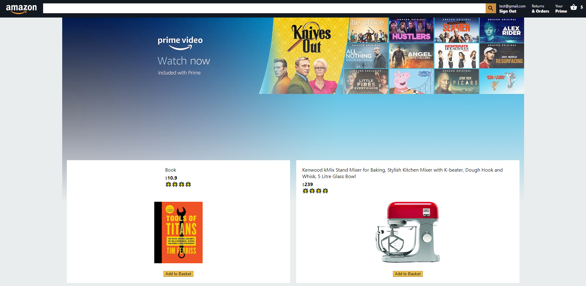 GitHub - Kevinfok/Amazon-clone