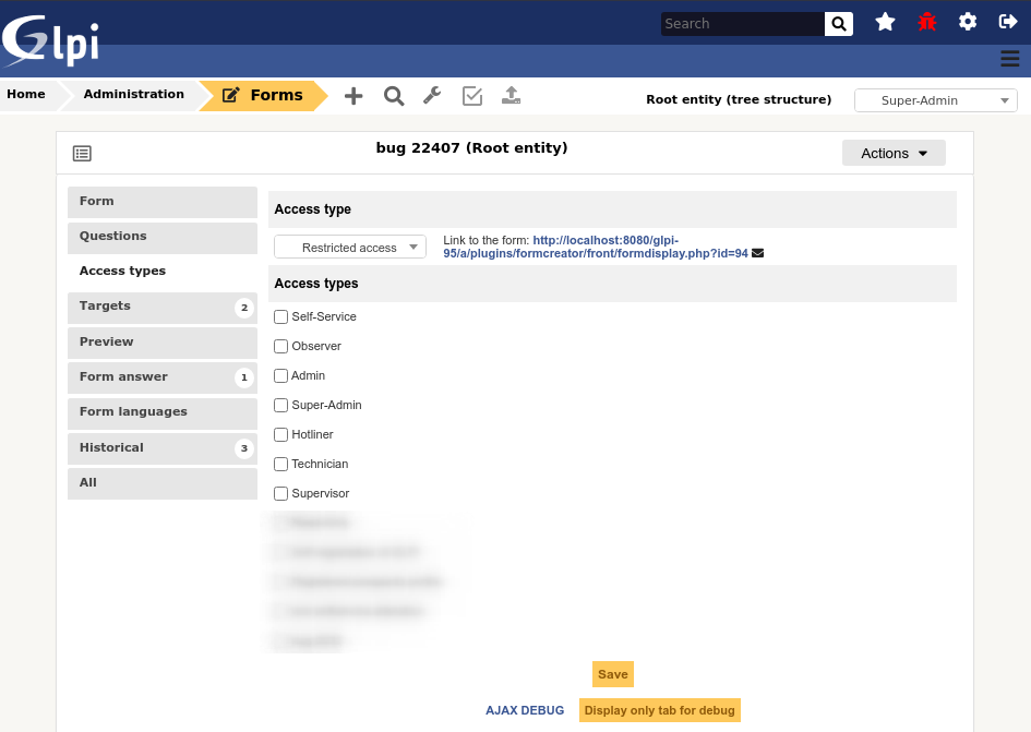 All forms displayed in the default service catalog · Issue #2322 · pluginsGLPI/formcreator · GitHub