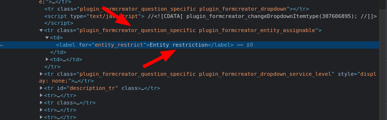 Entity restriction is not available with GLPI Object · Issue #2342 · pluginsGLPI/formcreator ...