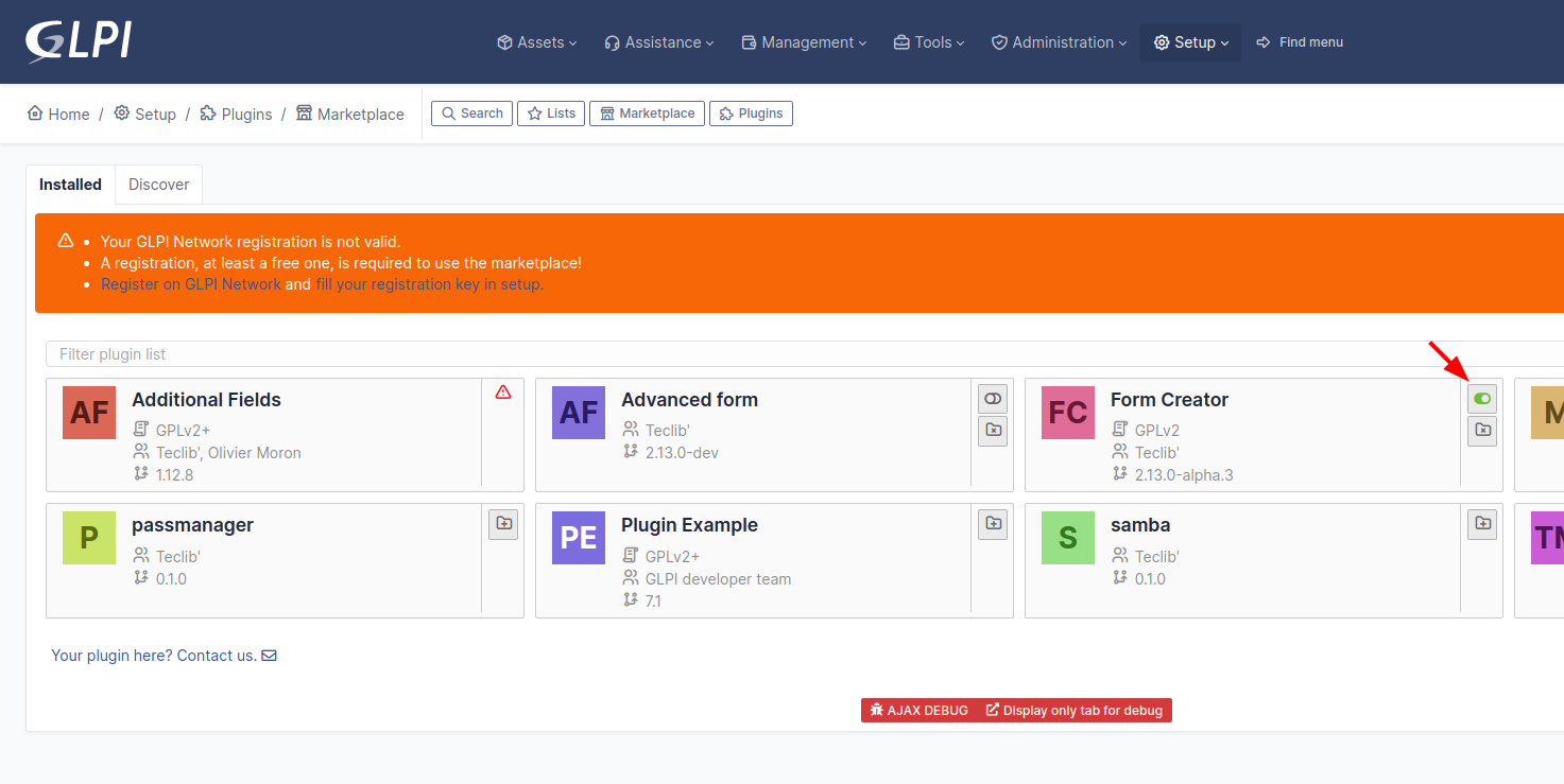 Plug-in update GLPI V10.0.0 RC1 · Issue #2575 · pluginsGLPI/formcreator · GitHub