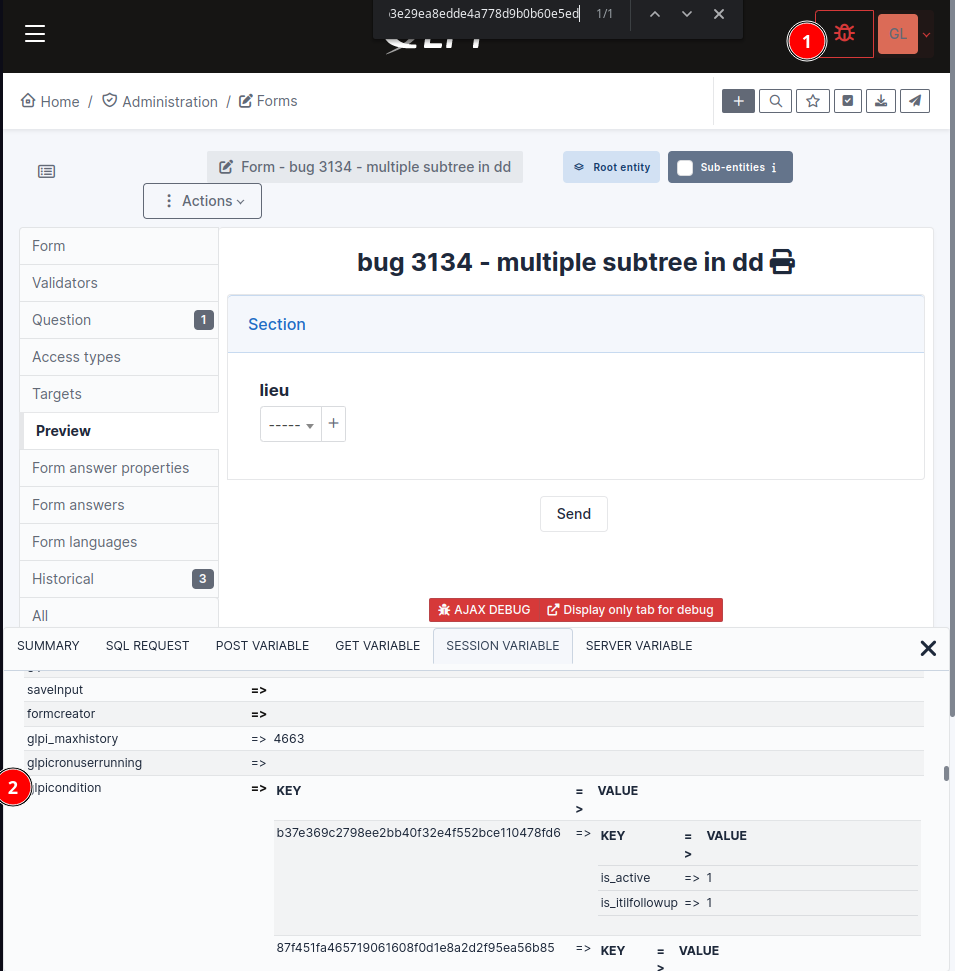 Formcreator 2.13.3 - Questions - Type Dropdown - ITIL Categories · Issue #3134 · pluginsGLPI ...