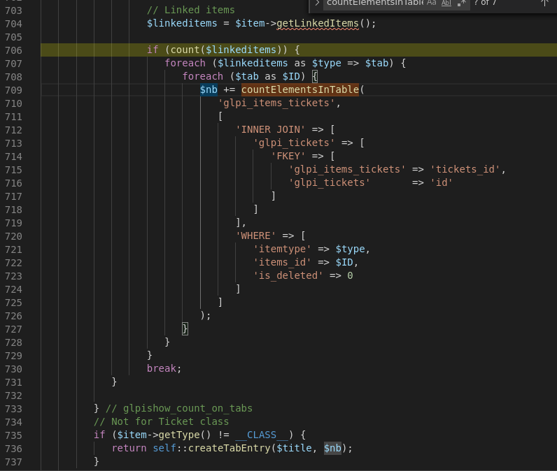 952 Bad Items Count Implementation · Issue 8114 · Glpi Projectglpi · Github