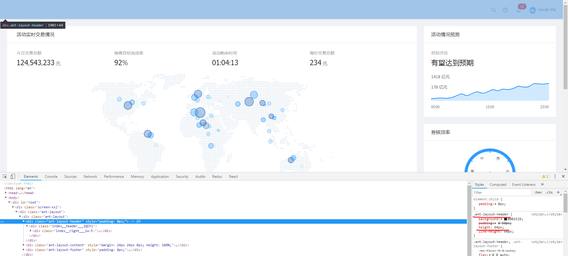 如何修改antd 默认样式？ · Issue #1853 · ant-design/ant-design-pro · GitHub