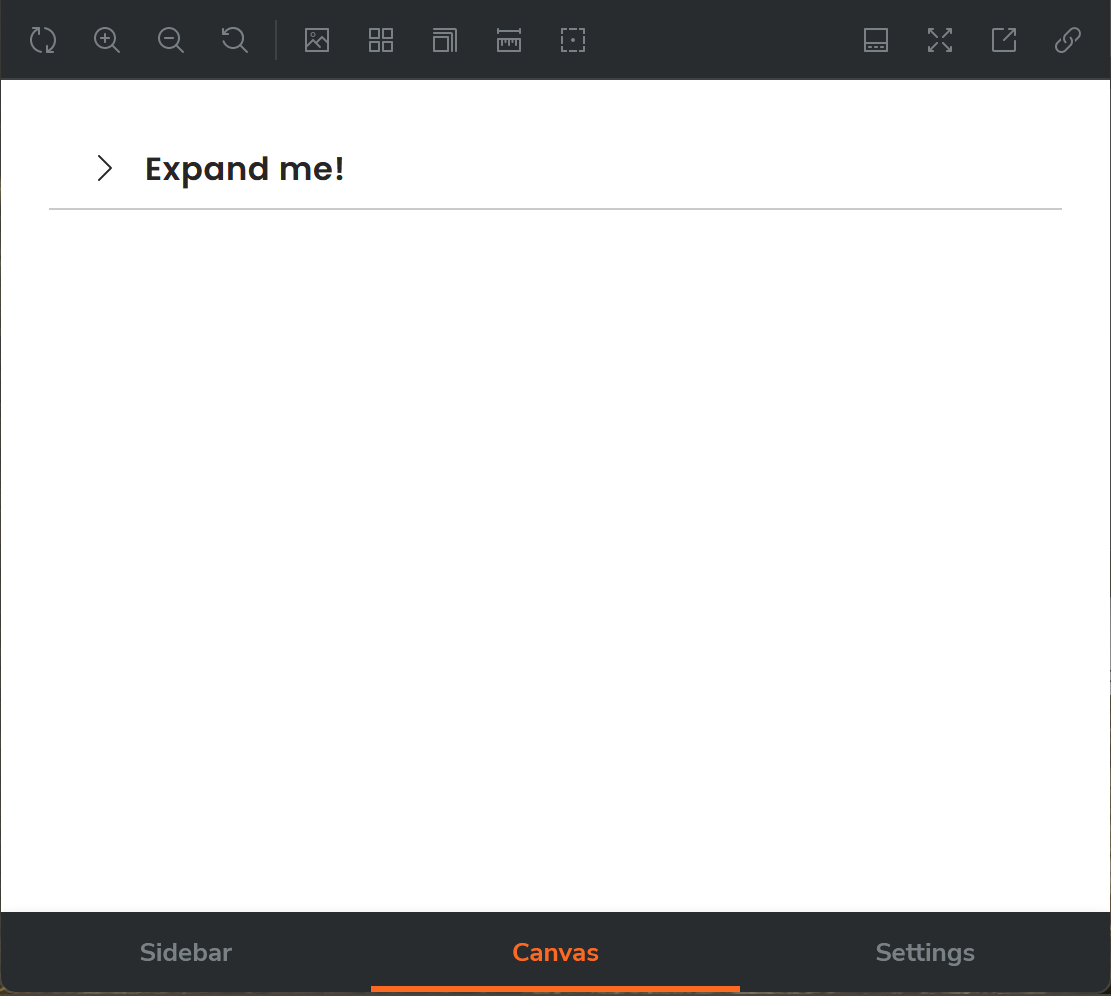 Bug Storybook 721 When I Click On The Canvas Navlink In Mobile View The Selected Sidebar 1756