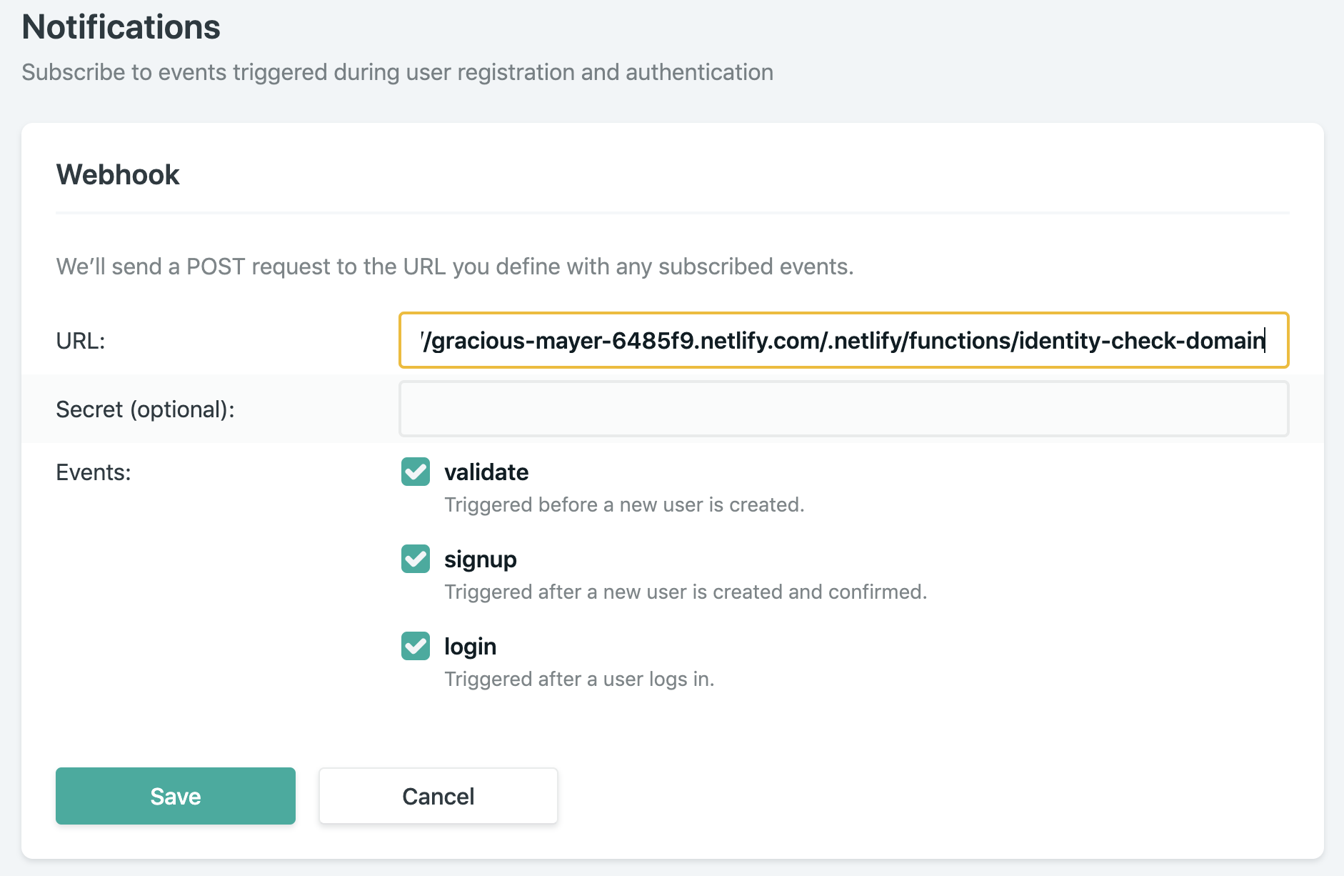 Github Safoo Netlify Identity Lock