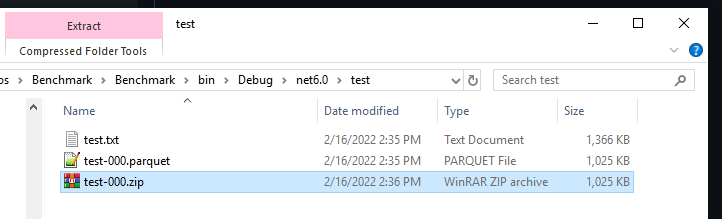 ParquetWriter - Byte[] Impacting File Size Outputs · Issue #151 · aloneguid/parquet-dotnet · GitHub