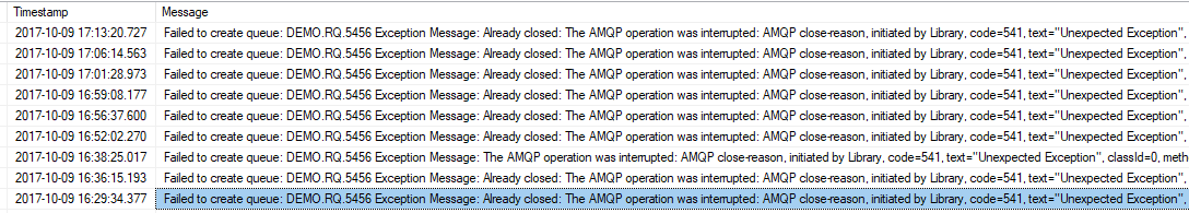AMQP Operation Interrupted · Issue #363 · rabbitmq/rabbitmq-dotnet-client · GitHub
