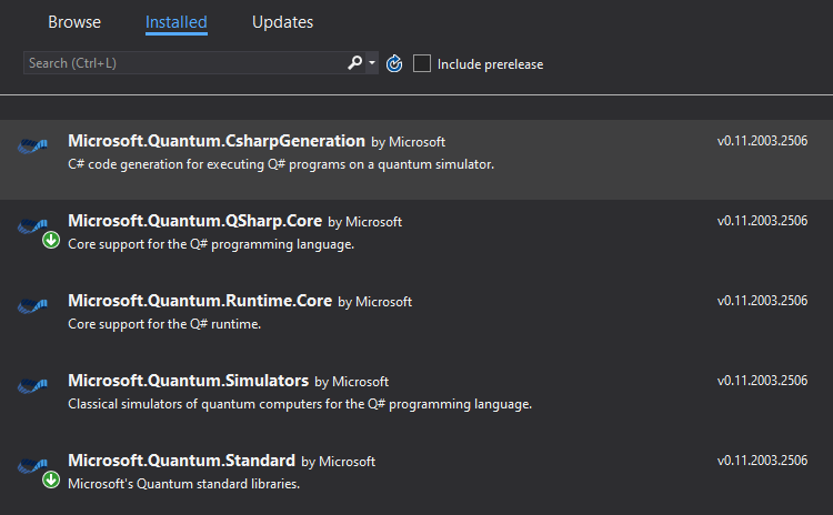 Visual Studio 2019 (v16.5.1) Is Having Issues With Q# Applications · Issue #391 · microsoft ...