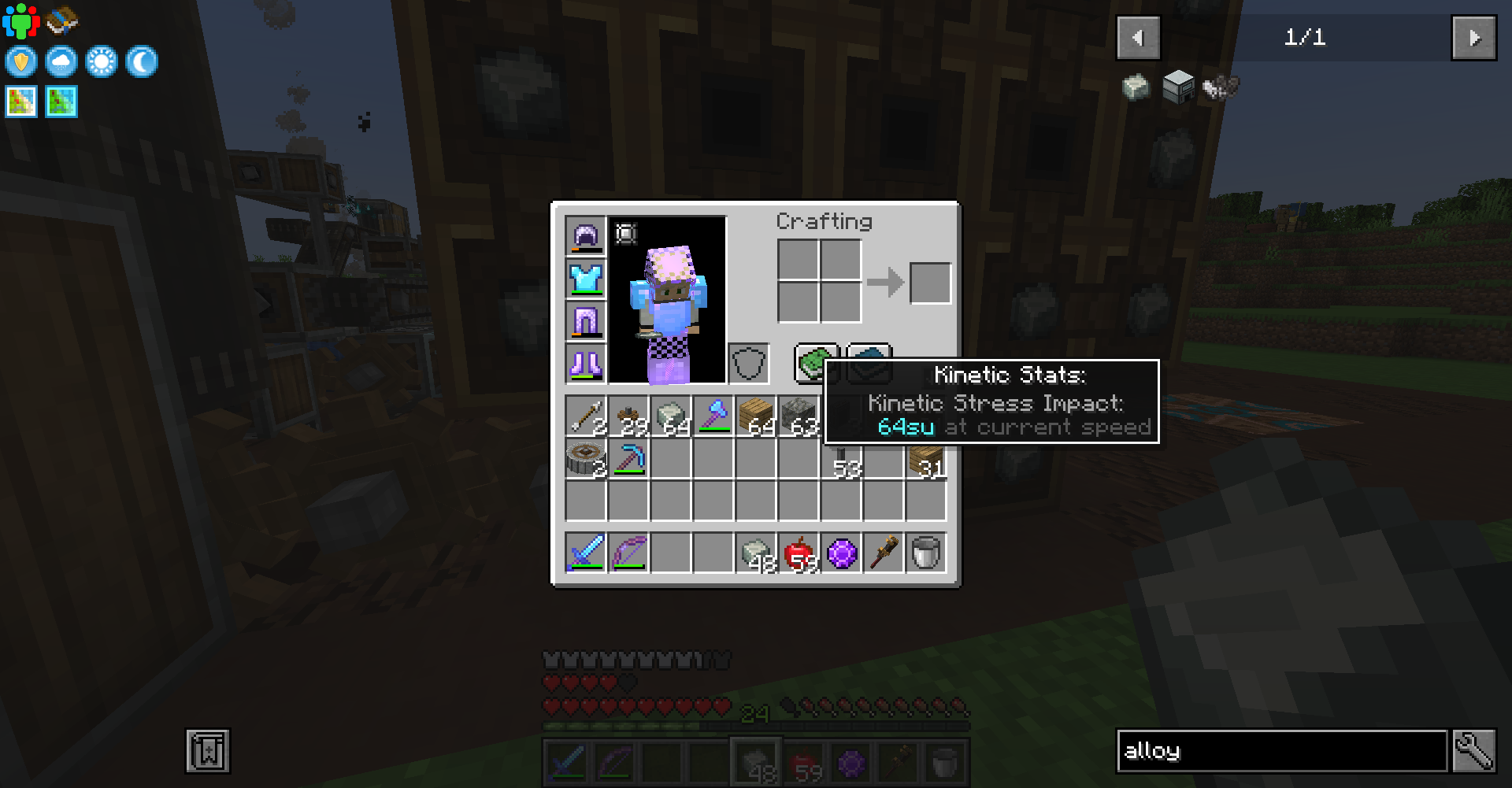 Goggles Overlay still displays inside inventories · Issue #5272 ...