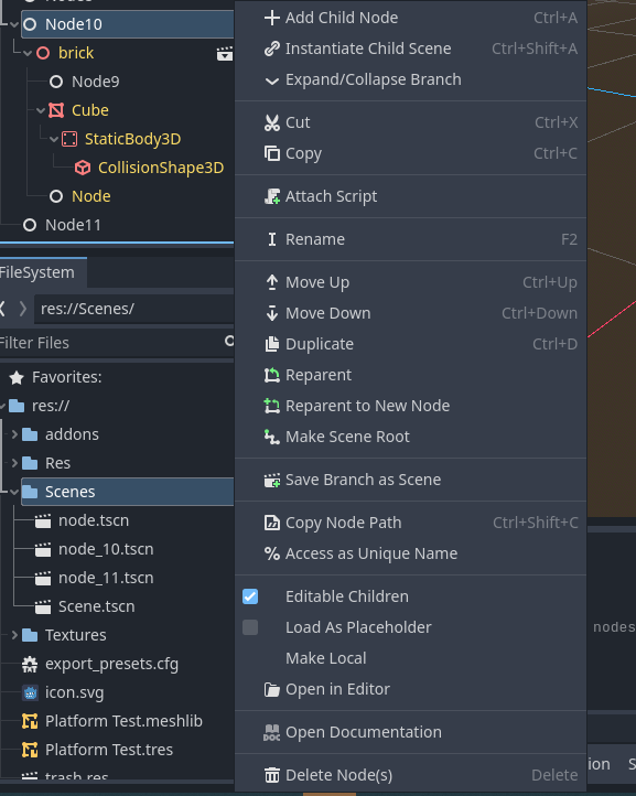 Record and edit multiple nodes (in a single scene) · Issue #7657 · godotengine/godot-proposals ...