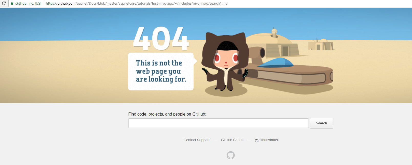 Broken Links On Searchmd · Issue 6814 · Dotnetaspnetcoredocs · Github 