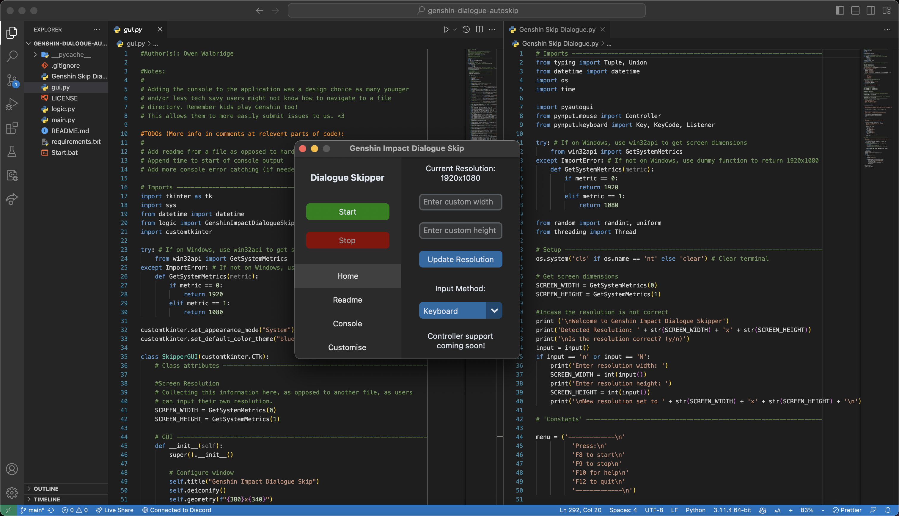 [Click here] for ALL resolution support (Keyboard Mouse Only) · Issue #18 · 1hubert/genshin ...