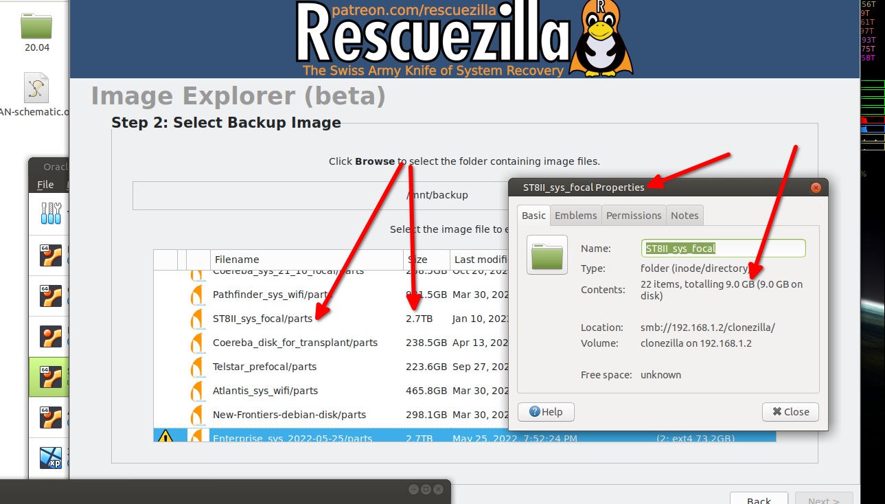 Wildly incorrect sizes reported for images · Issue #350 · rescuezilla/rescuezilla · GitHub