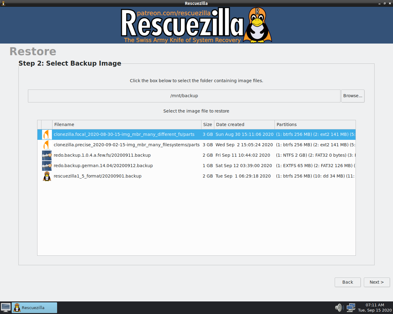 More attractive Rescuezilla frontend · Issue #52 · rescuezilla ...