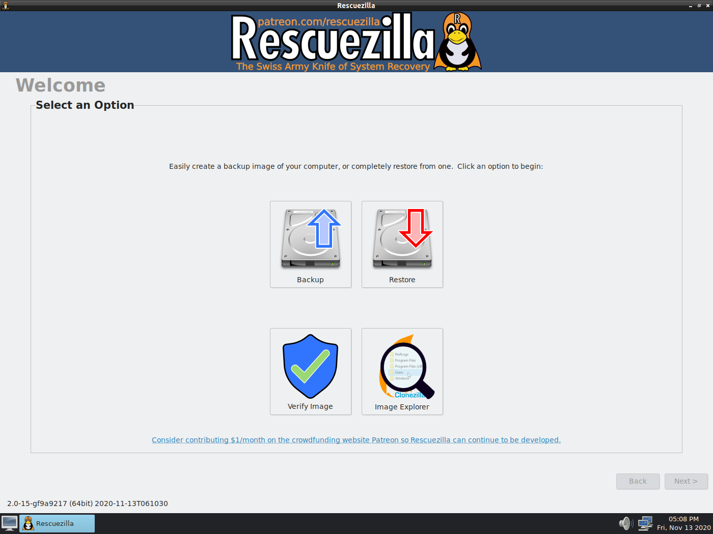Navigating backup images and restoring individual files · Issue #20 · rescuezilla/rescuezilla ...