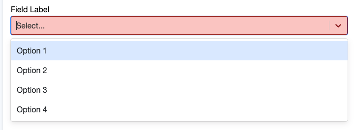 Formik SelectField | Options Highlighted On Error · Issue #240 · Availity/availity-react · GitHub
