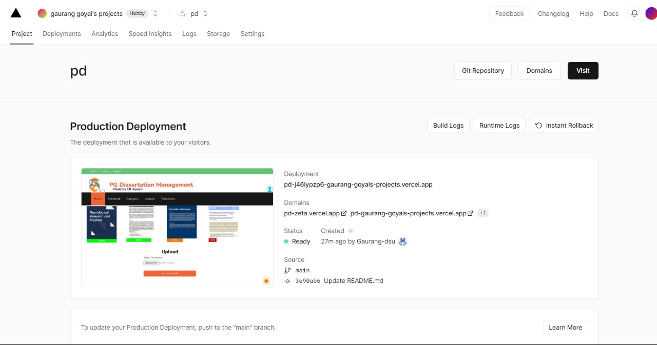 GitHub - Gaurang-dsu/PD
