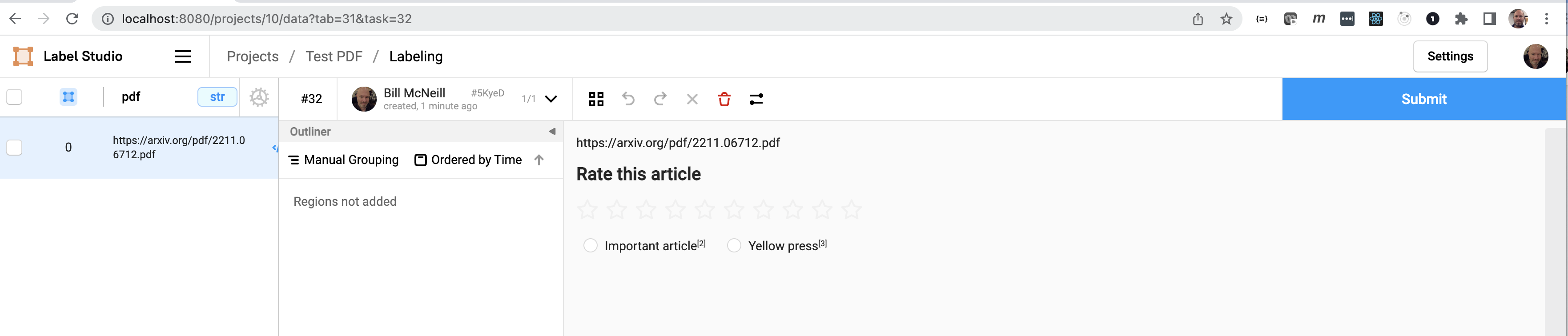 HyperText tag does not embed PDFs · Issue #3252 · HumanSignal/label-studio · GitHub