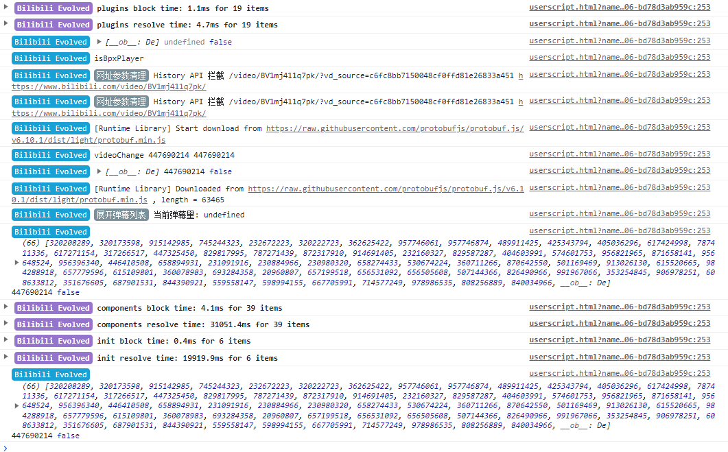 视频自动点赞功能失效 · Issue 4388 · The1812bilibili Evolved · Github