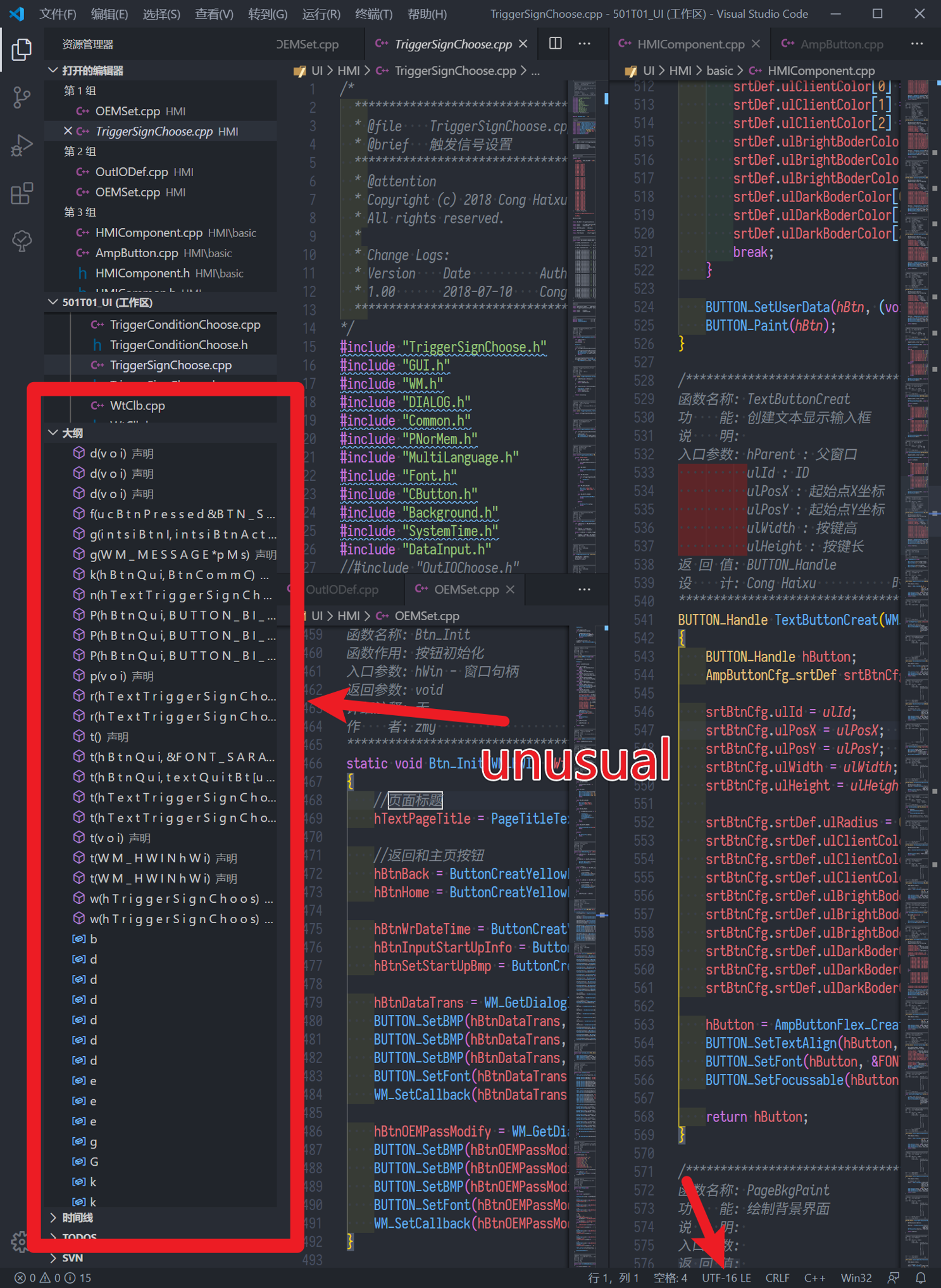 Outline display unusual · Issue #95417 · microsoft/vscode · GitHub