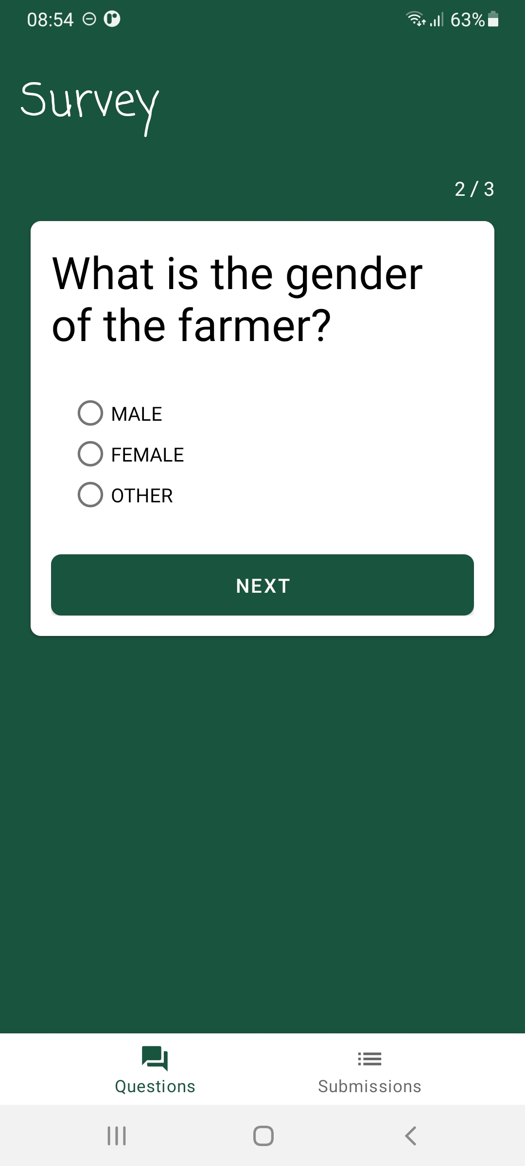 GitHub - Iamkosgei/SurveyApp: A simple app to collect surveys