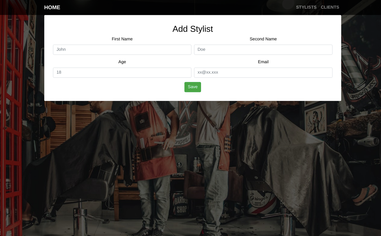 GitHub - Iamkosgei/HairSalon: A hair salon application made with java ...