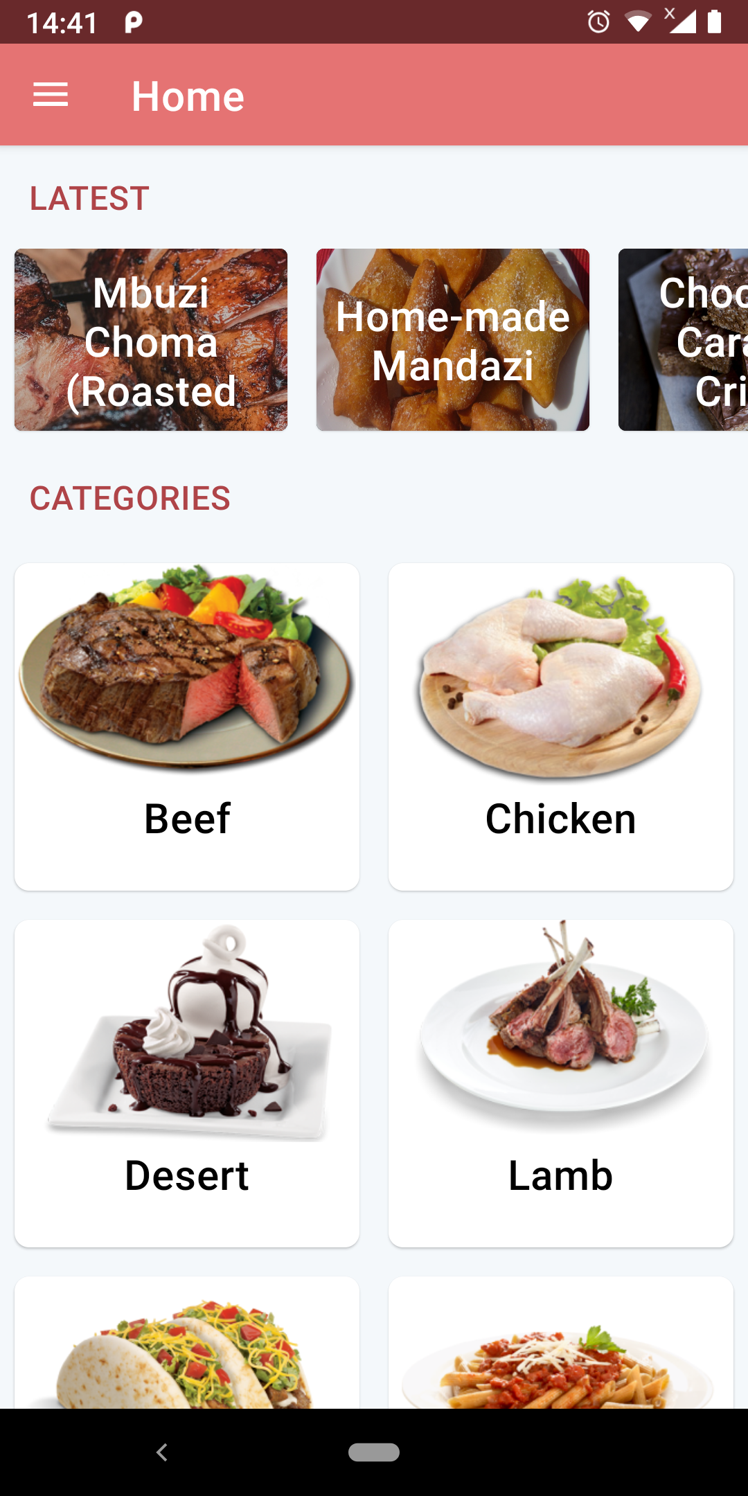 GitHub - Iamkosgei/LetsCook: An android recipe app to show how various ...