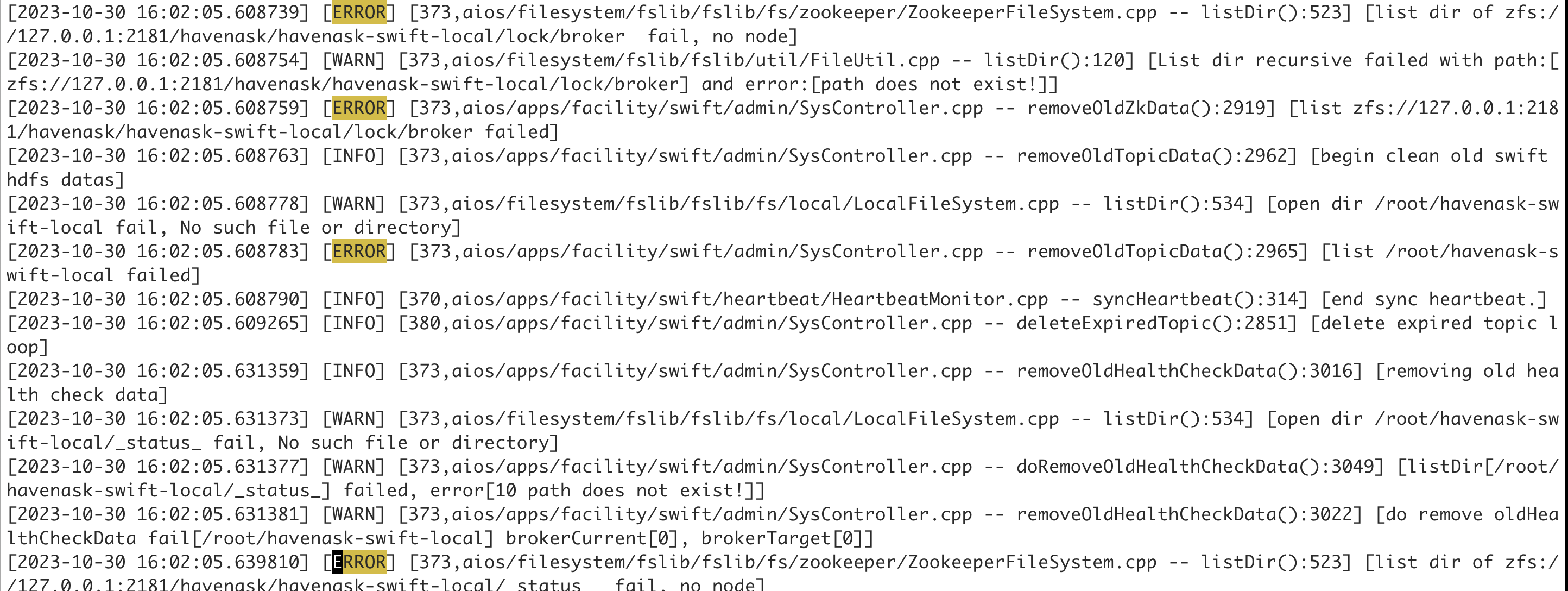 执行swift 时候报hadoop 找不到 · Issue #177 · alibaba/havenask · GitHub