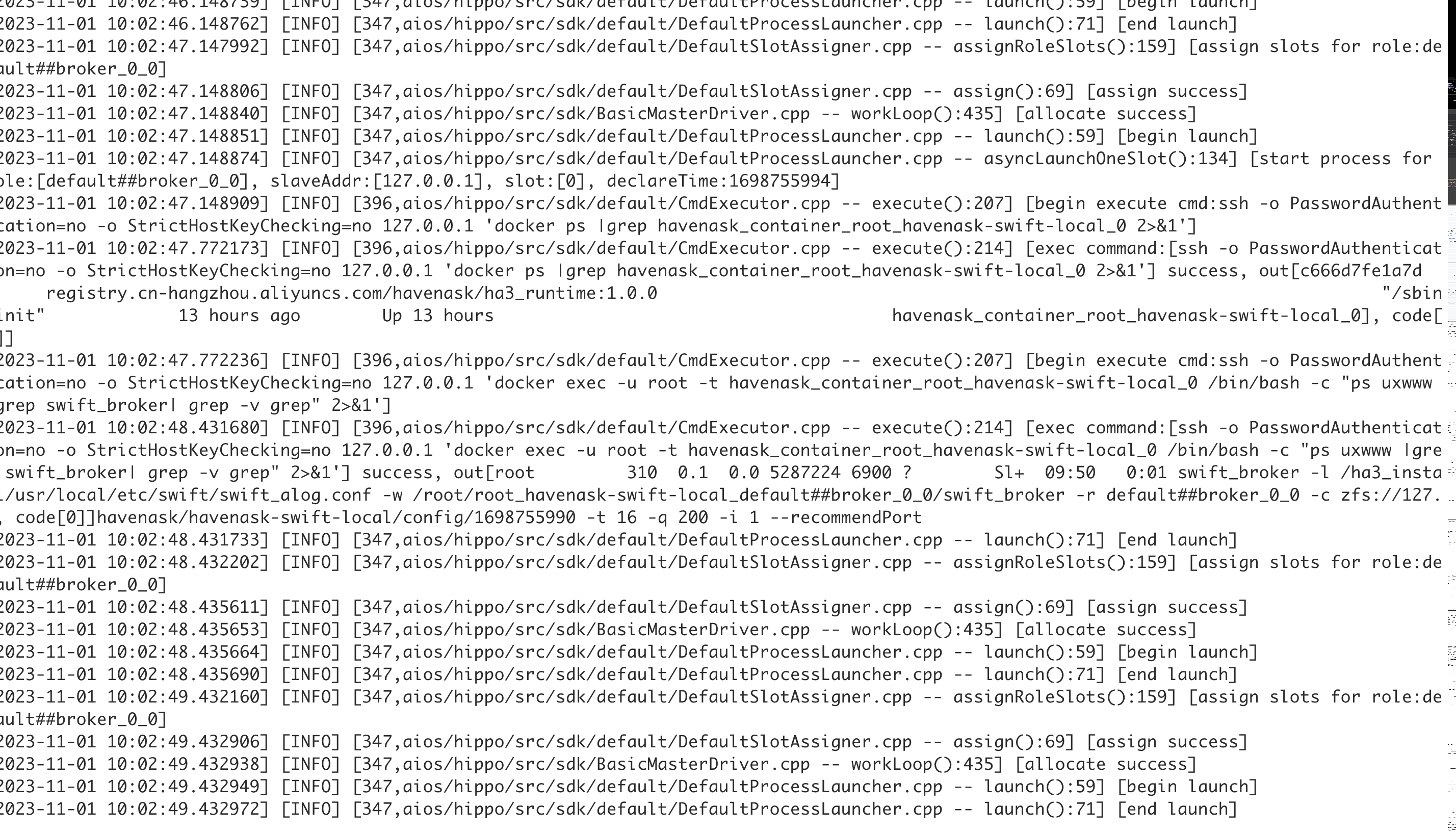执行swift 时候报hadoop 找不到 · Issue #177 · alibaba/havenask · GitHub