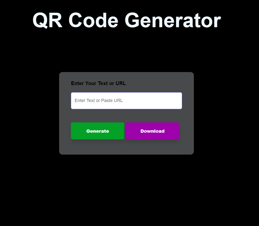 GitHub - ChaitanyaMane/QR-Code-Generator--Dabotics-Task-3-
