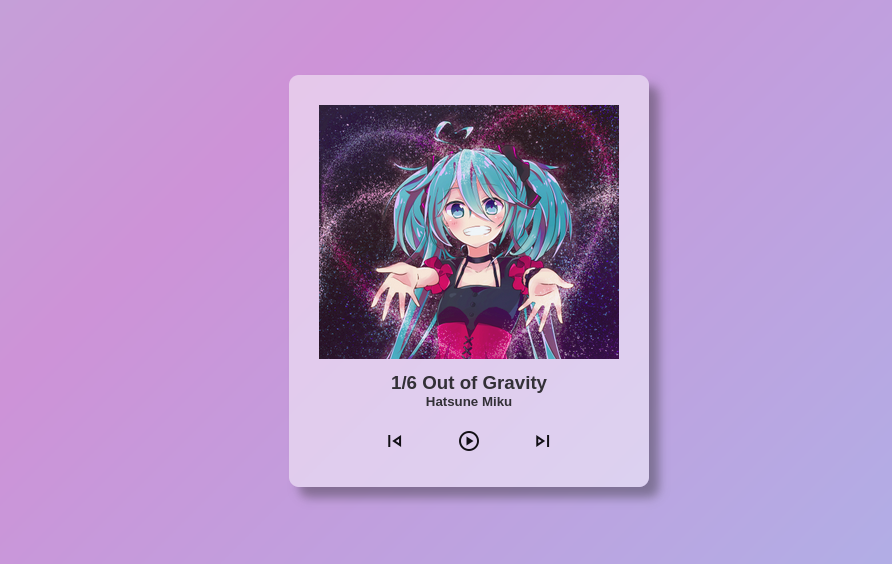 GitHub - Astro-Dust/Hatsune-Miku-Playlist: Playlist com 5 músicas da Hatsune Miku com o design ...
