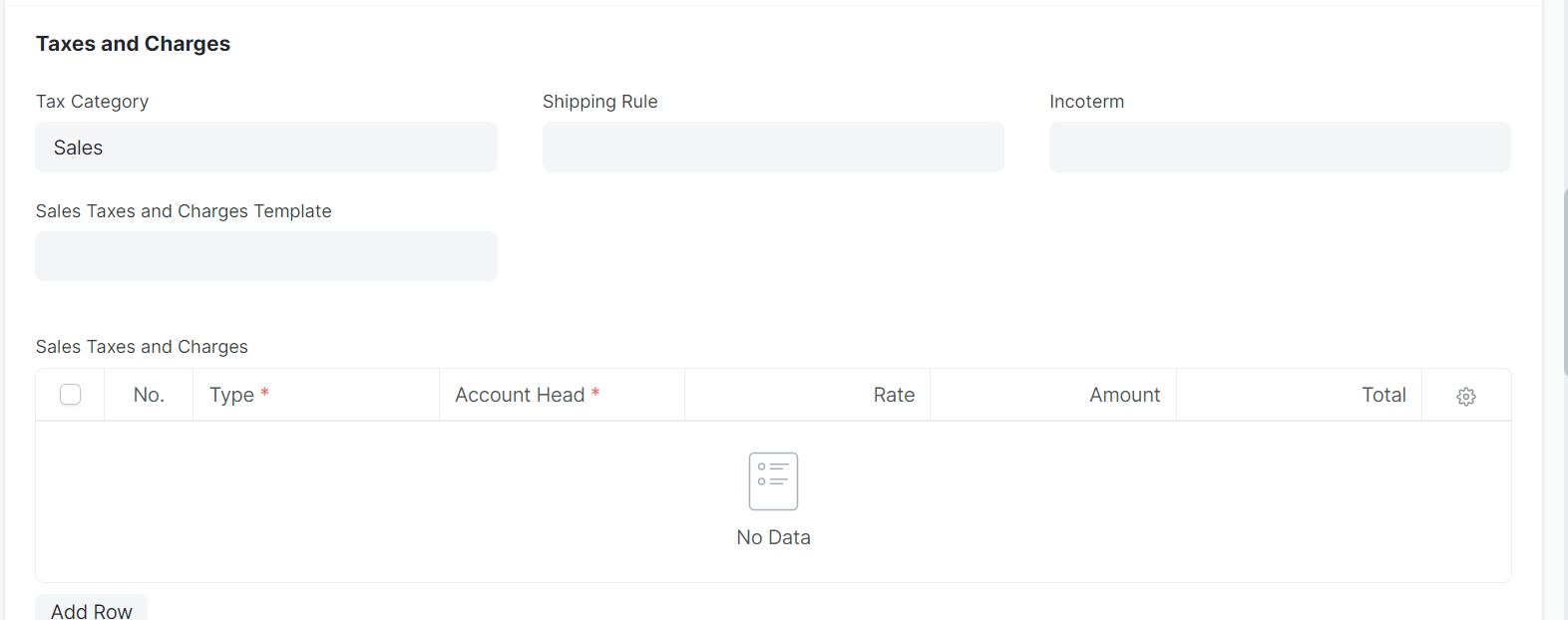 Default Sales & Charges template not applied to Sales Invoice · Issue #37640 · frappe/erpnext ...