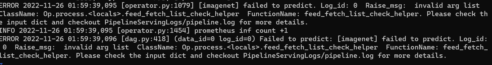 使用paddle serving部署PULC含文字图像方向分类模型，启动server后返回5000错误 · Issue #2508 · PaddlePaddle/PaddleClas · GitHub