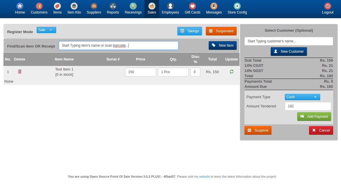 Making OSPOS compatible with Indian GST · Issue #1369 · opensourcepos ...