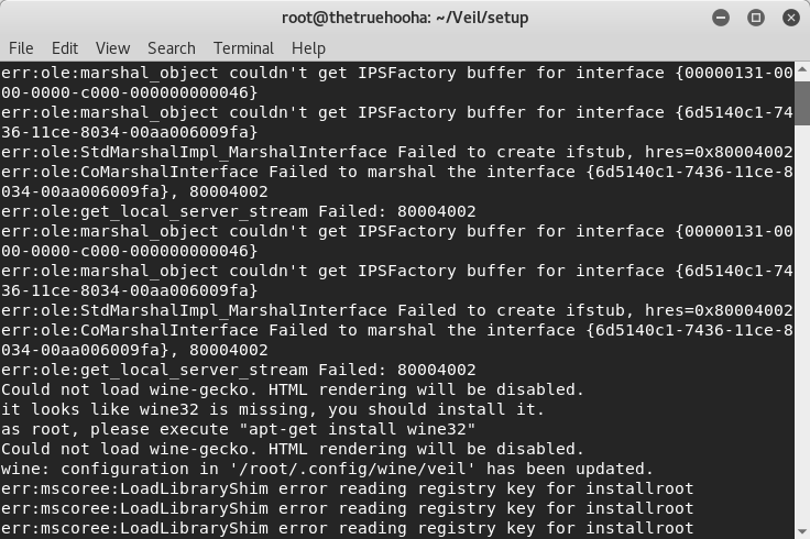 Installation Error · Issue #119 · Veil-Framework/Veil · GitHub