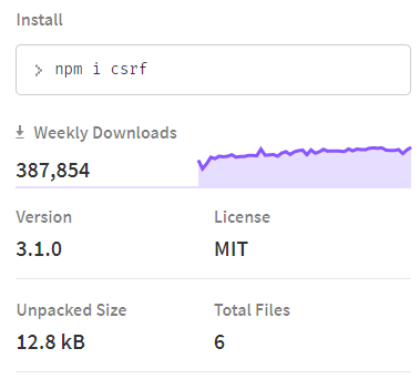 Import Tokens from "csrf" makes Chunk size enormous · vercel next.js · Discussion #20238 · GitHub