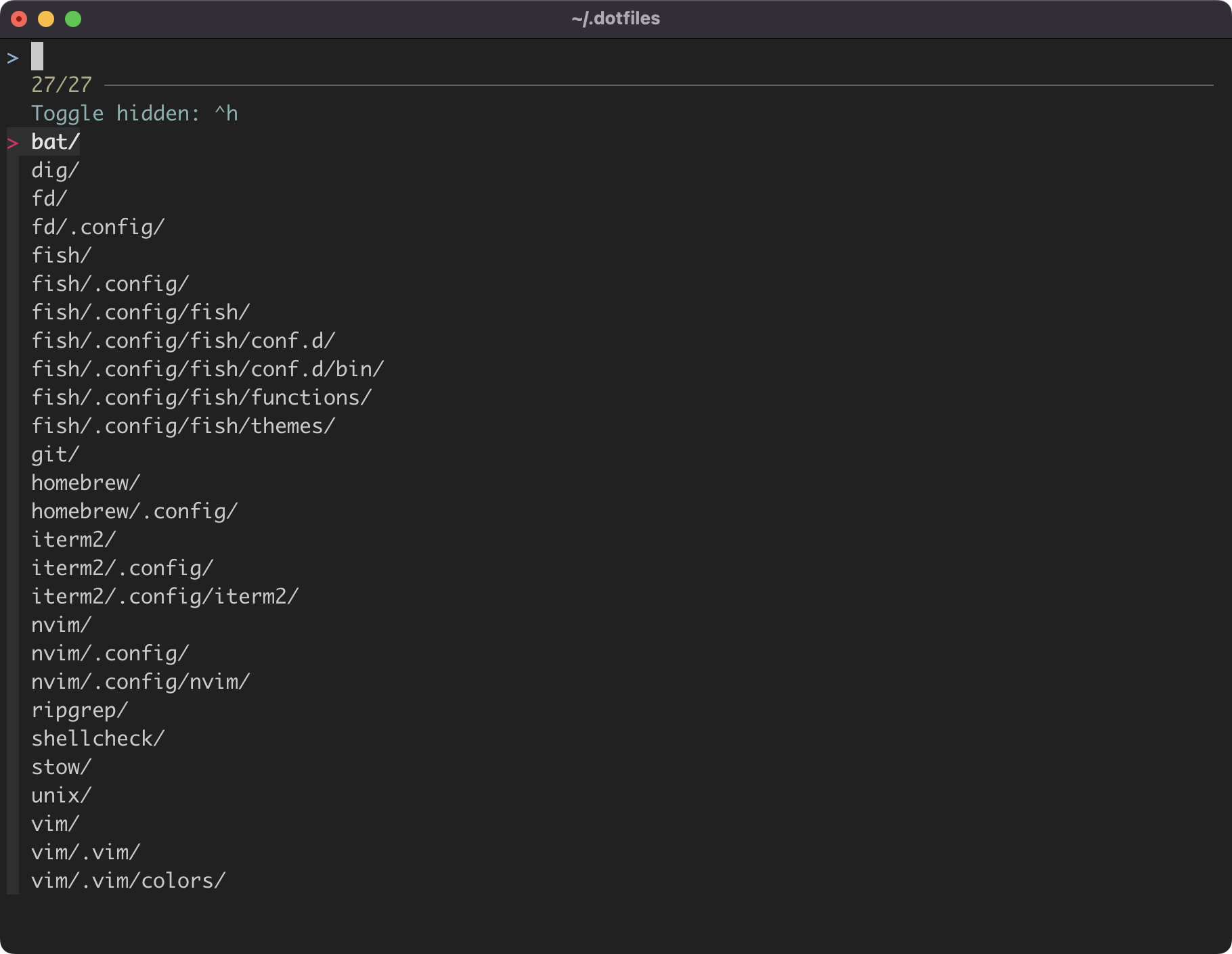Dynamic reload command, toggled by single bind key · Issue #3330 · junegunn/fzf · GitHub