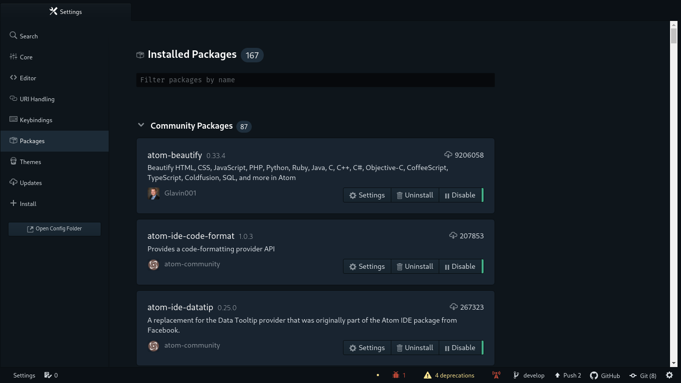 Scrollbars are not native on Linux · Issue #442 · pulsar-edit/pulsar · GitHub