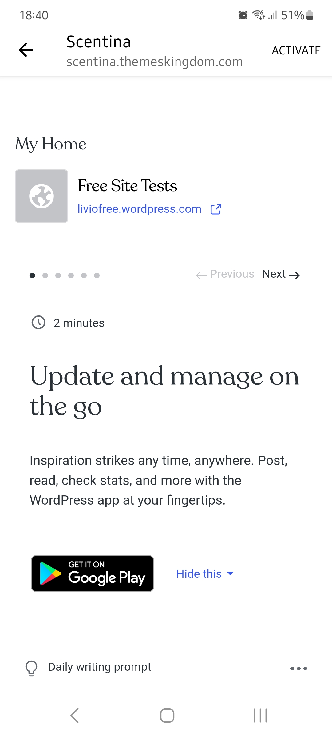 Jetpack App: WP.com Marketplace themes can be purchased/installed · Issue #18308 · wordpress ...